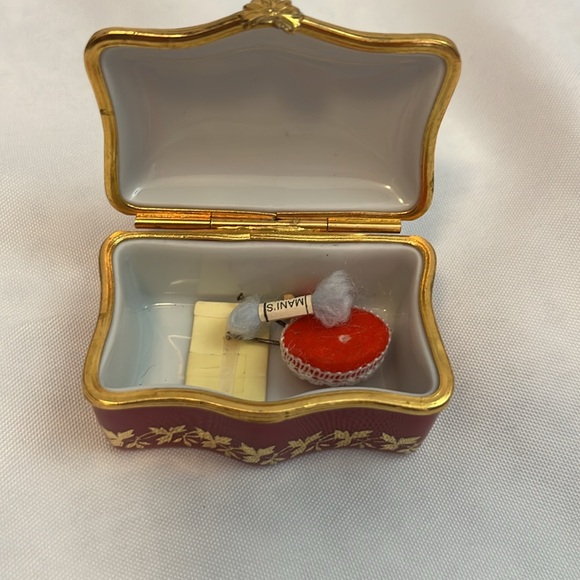 Limoges | Other | Vintage Limoges Castel France Trinket Box With ...